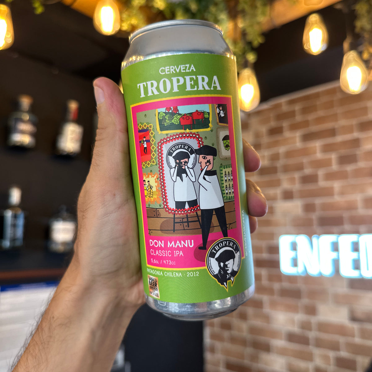 Don Manu | Classic IPA – Cerveza Aromática con Toque Resinoso – Tropera ...