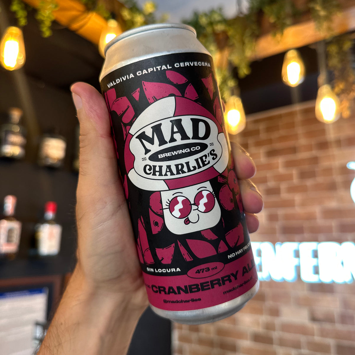 Cranberry Ale | Mad Charlie | Fruit Beer – Cerveza Frutal Refrescante ...